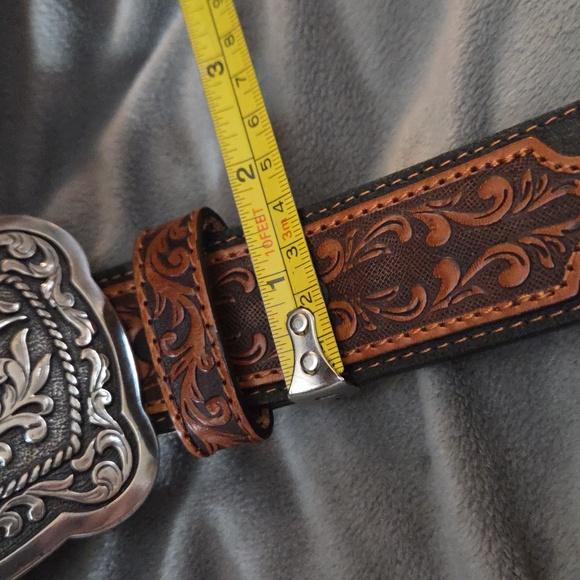 Accessories | Silver Western Belt Buckle With Bull Design | Poshmark